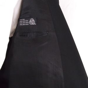 Bachrach | Suits & Blazers | Bachrach Black Wool Sport Jacket Mens Size ...